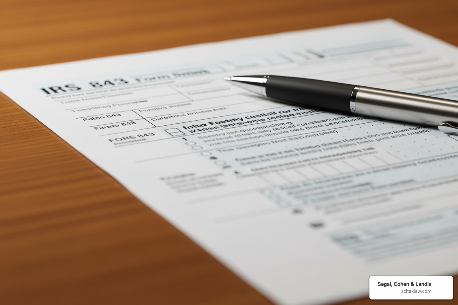 How to Fill Out Form 843 for First Time Abatement: 2026 Guide
